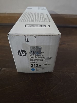 New OEM Genuine HP 312A (CF381A) Cyan LaserJet Toner Cartridge MFP M476 ...