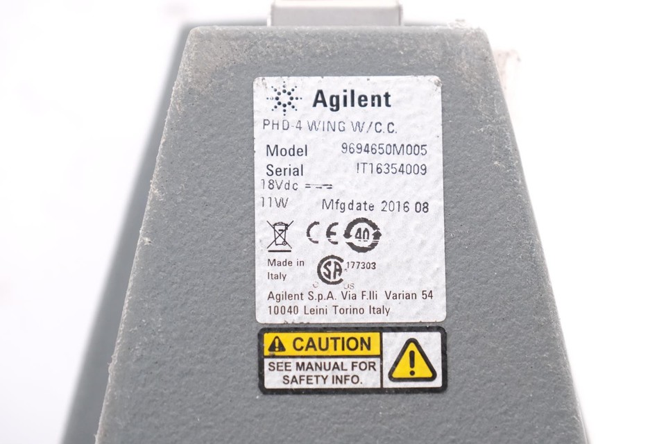 Agilent Varian PHD-4 Complete Portable Battery Operated Helium Leak ...