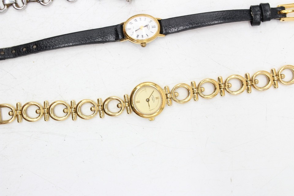 A x10 Vintage Rotary Quartz Ladies Wristwatches, Inc Gold Tone Etc ...
