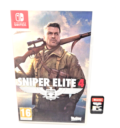 Sniper Elite 4 Nintendo Switch EXCELLENT Condition Shooter Cartridge ...