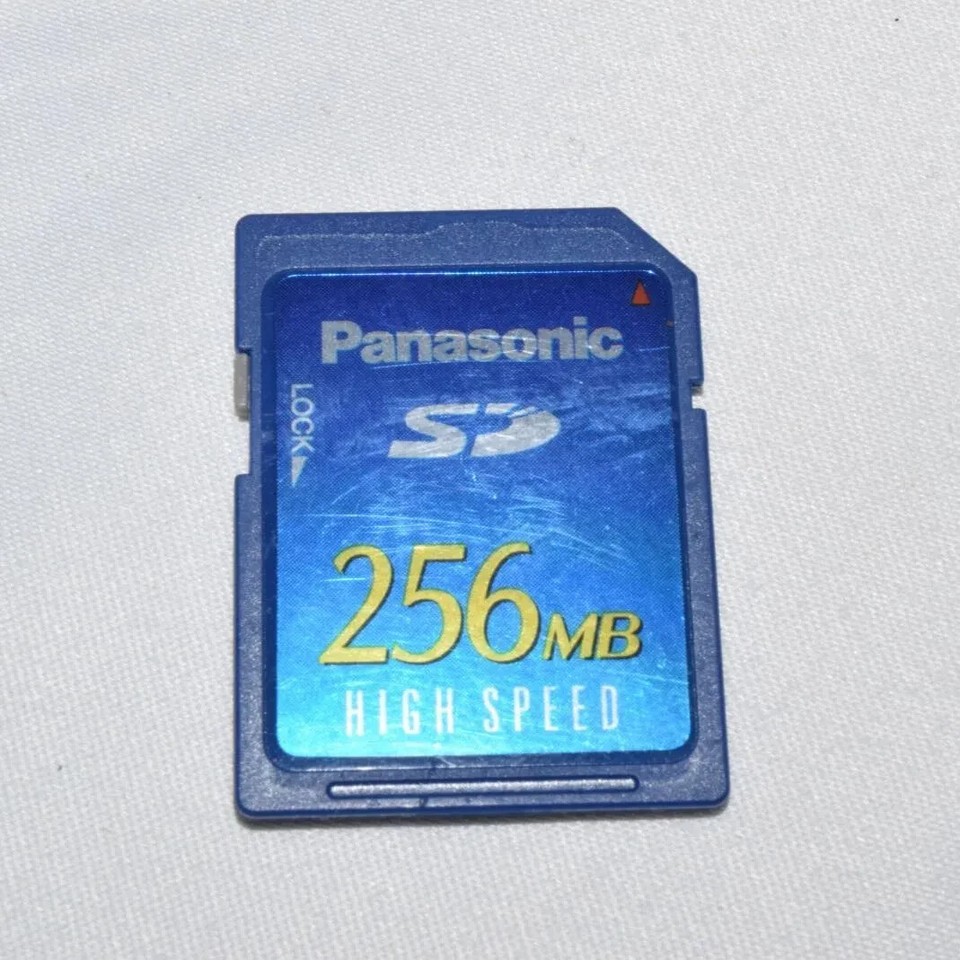 Panasonic SD Card 16MB ~ 512MB 1GB 2GB , SDHC Card 4GB 8GB 16GB 32GB ...
