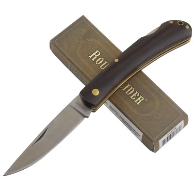 Rough Rider Wood Work Folding Pocket Knife RR1708 Lanyard Hole | eBay
