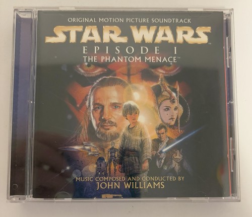 Star Wars Episode 1 The Phantom Menace 1989 Soundtrack CD Poster ...
