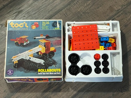 Vintage1969 MATTEL TOG'L TOGL ROLLABOUTS BUILDING SET Set 150 ...