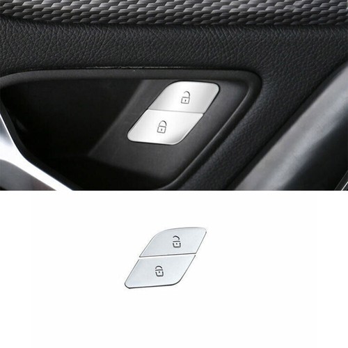 Door Lock Decor Sticker Trim Fit For Benz GLE GLS 2020-2022 Silver ...