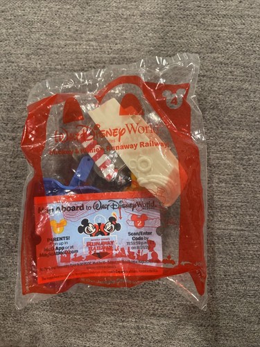 Mcdonalds Walt Disney World Runaway Railway #4 Pluto Boat Happy Meal ...