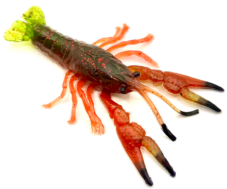 Tackle Max Craw Fishing Lure, Soft Bait, Realistic Lure, Crawfish, 3.5 ...