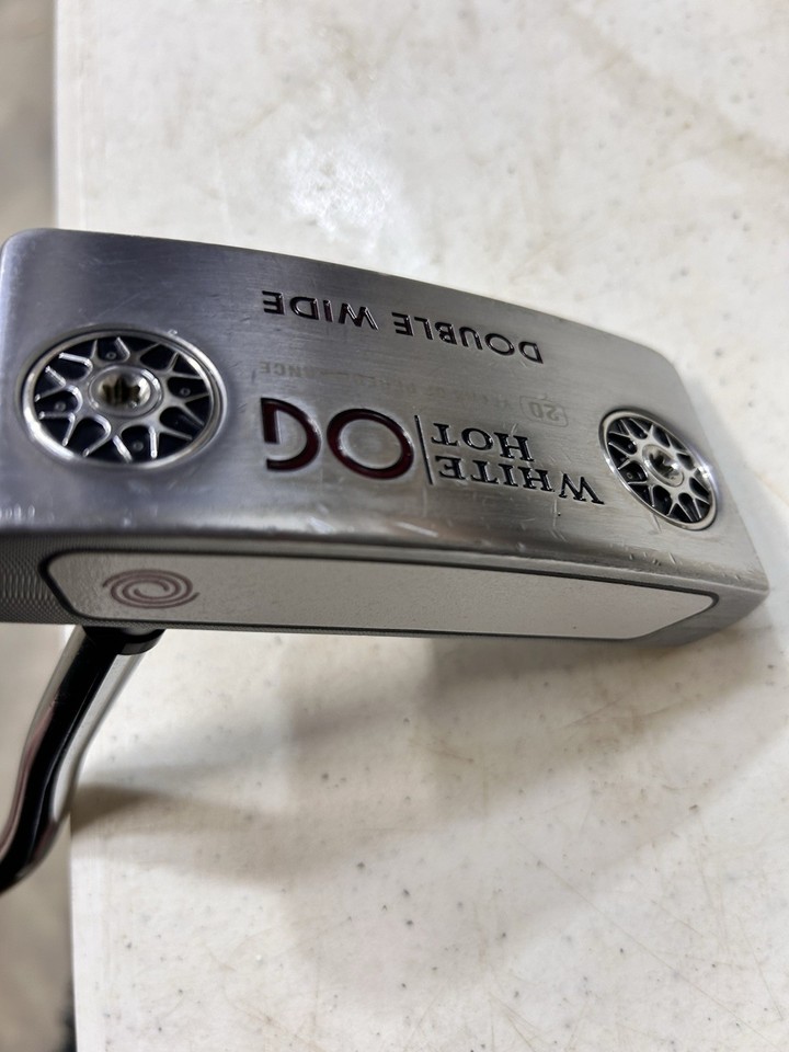 Odyssey White Hot OG Double Wide Putter 34" Steel Shaft Odyssey Grip ...
