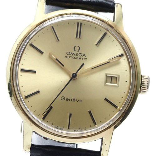 OMEGA 1660098 Geneva Date Cal.1481 Automatic Men s 874239 from JAPAN | eBay