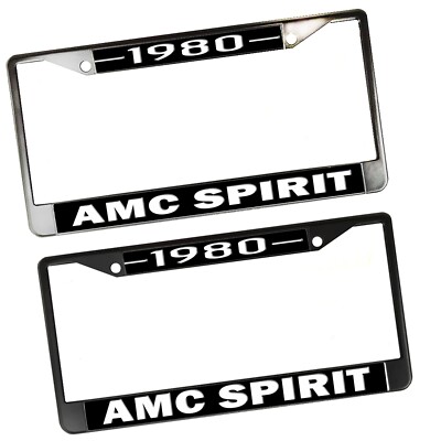 1979-1983 AMC Spirit Classic Muscle Car One Metal License Plate Frame ...