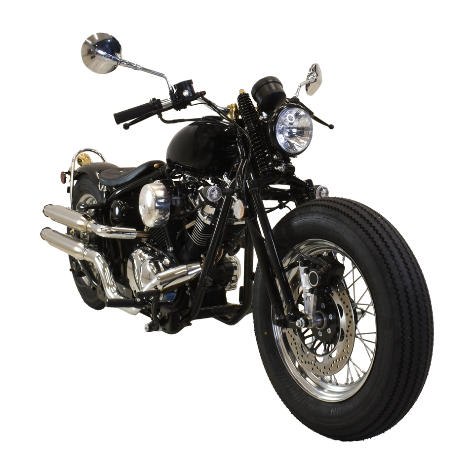 Massimo Motor Black Voger Motorcycle 249cc 62+mph 2 Cylinder 5-Speed ...