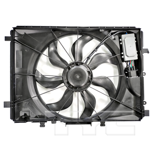 NEW CONDENSER/RAD COOLING FAN FITS 2015-2020 MERCEDES BENZ- OEM ...