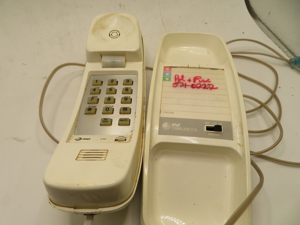 Vintage AT & T System Princess Telephone OFF WHITE With Cord UNTESTED ...