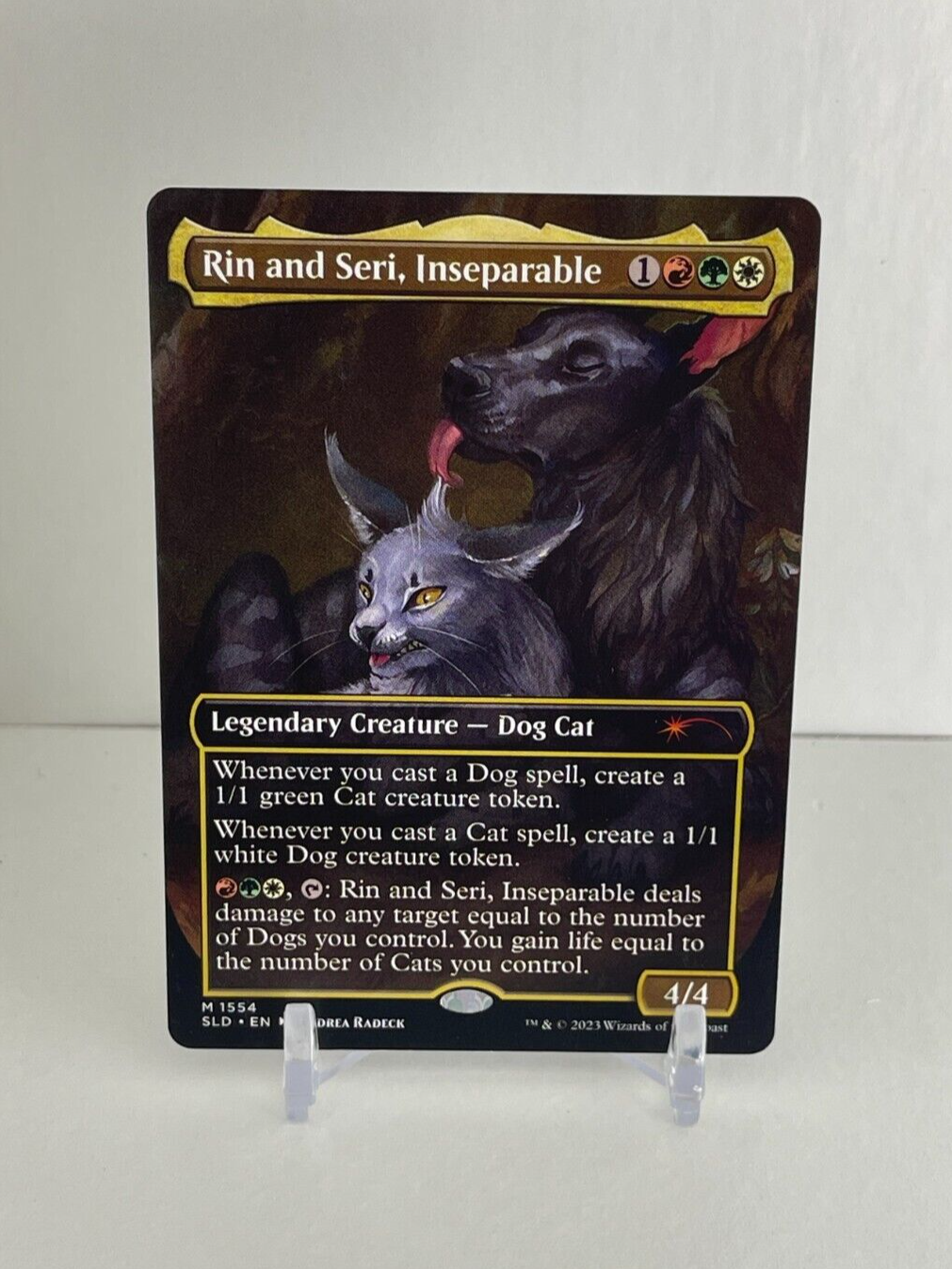 Rin and Seri, Inseparable Display Commander (Thick Stock) Secret Lair ...