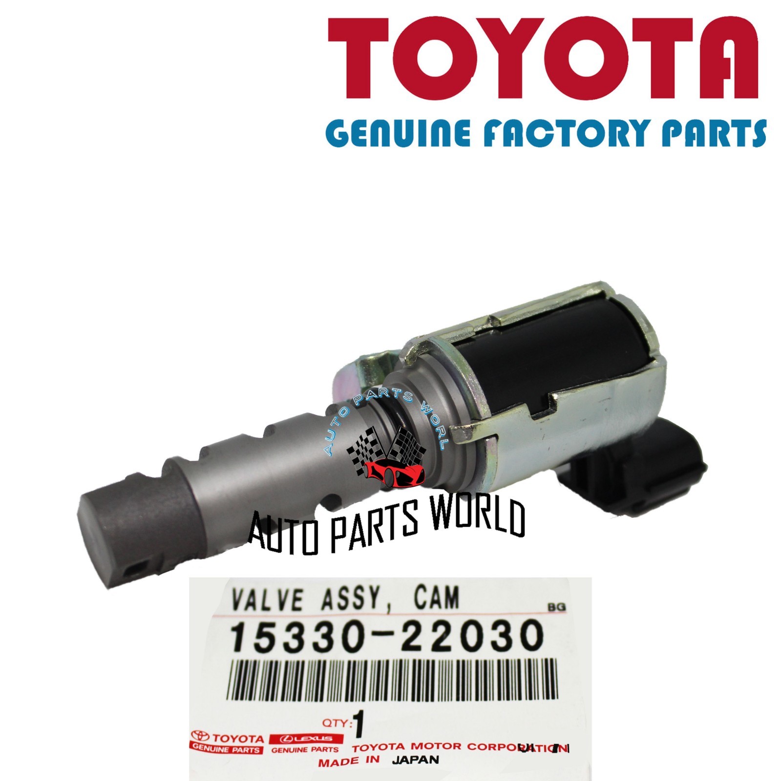 GENUINE TOYOTA COROLLA MATRIX 1.8L CAMSHAFT TIMING OIL CONTROL VALVE ...