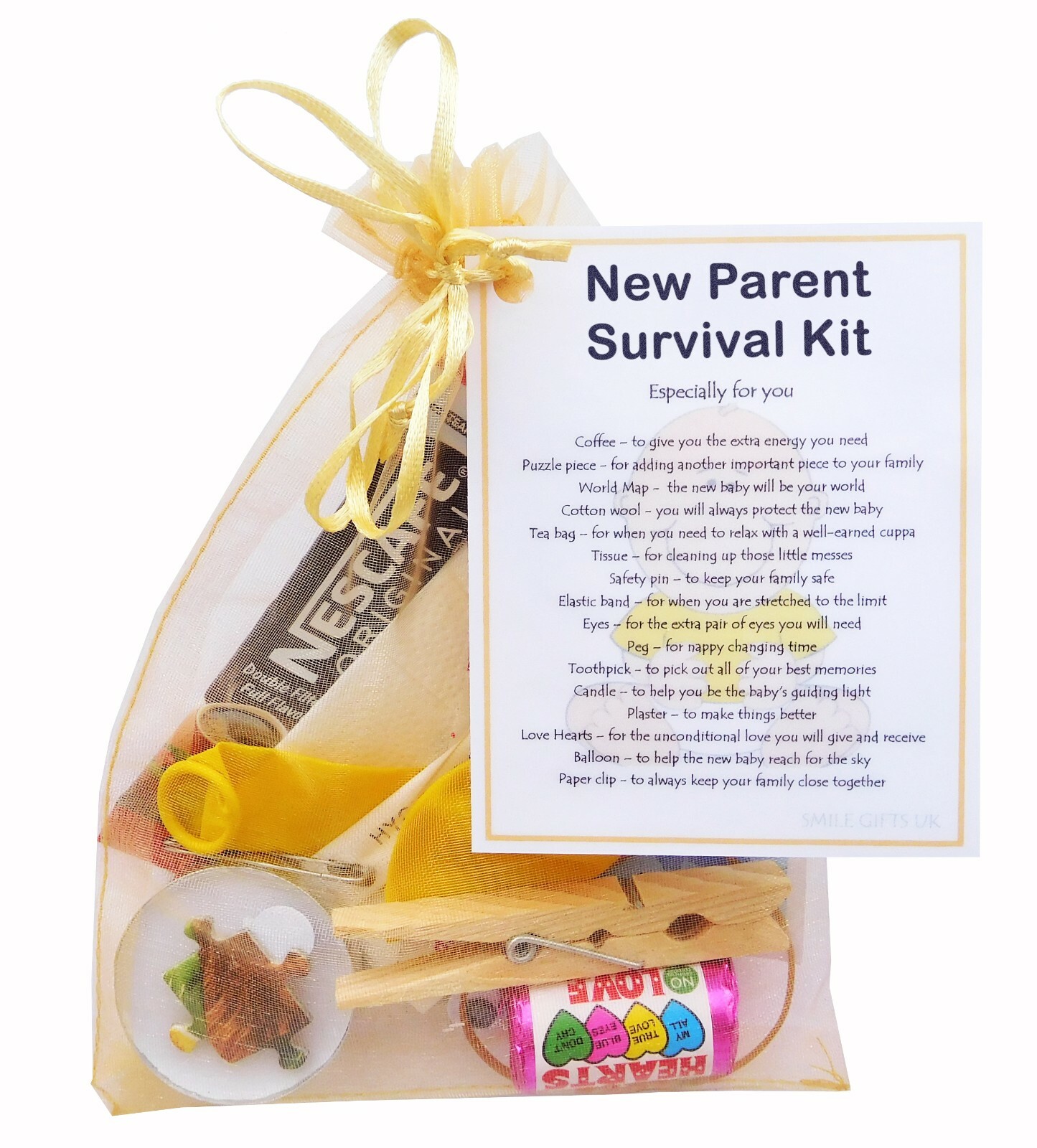 New Parent Survival Kit great keepsake for new mums and dads | eBay UK