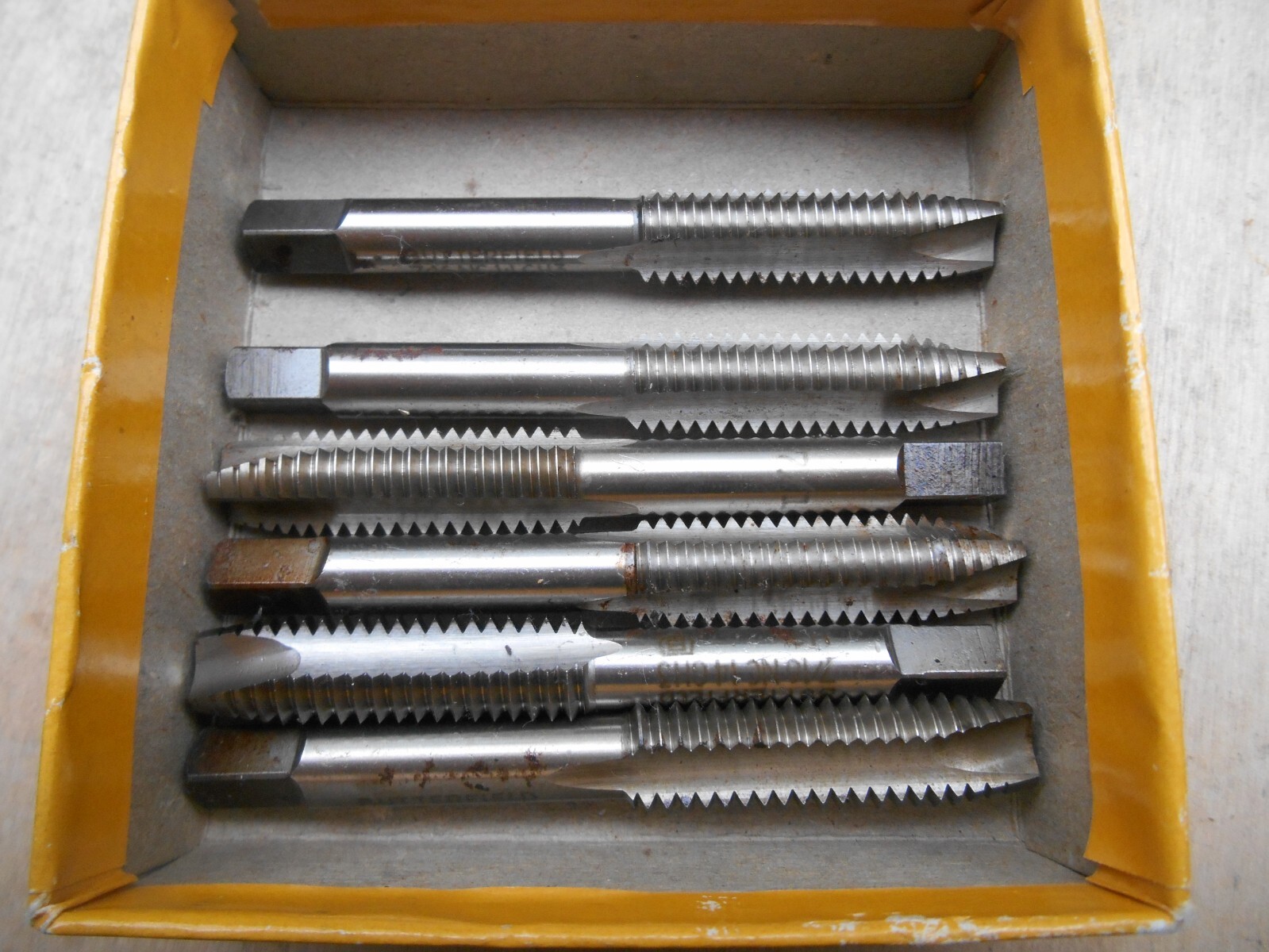 7/16-14 NC GH3 HSS Spiral Point Plug Tap 3 FLT GUN TAP BUTTERFIELD ...