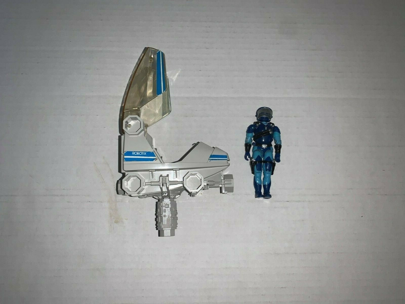 Vintage 1980's MB Robotix Vehicle Cockpit, Figure and other Parts in ...