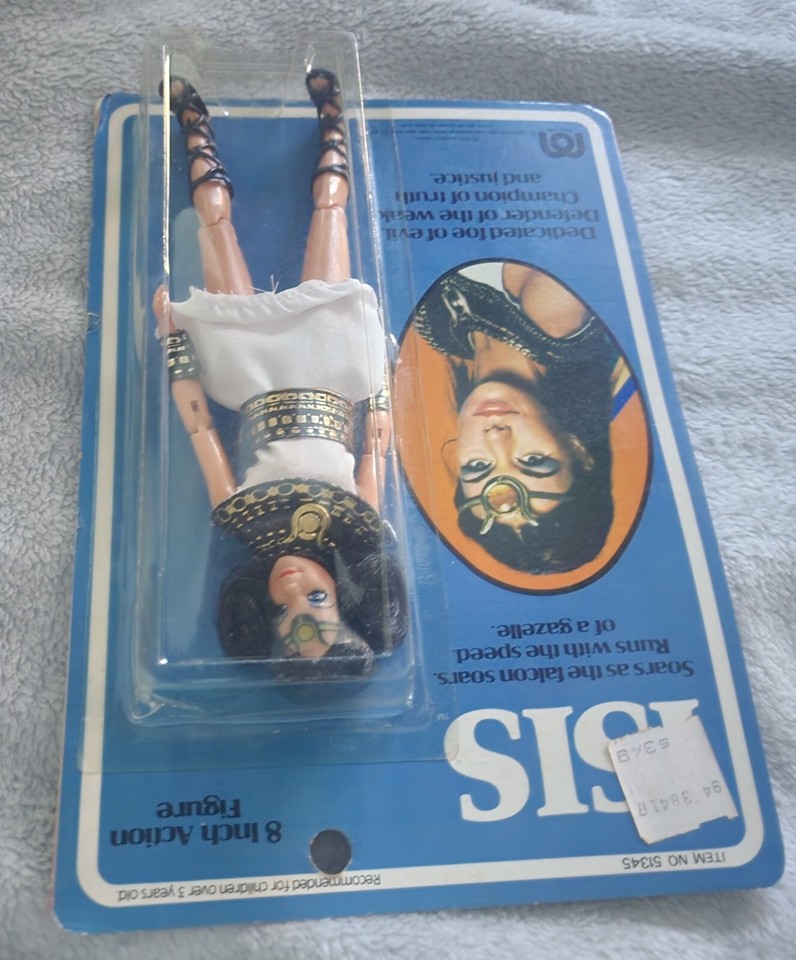 Vintage 1976 Mego ISIS Figure Mint Sealed on Card RARE Awesome Piece | eBay