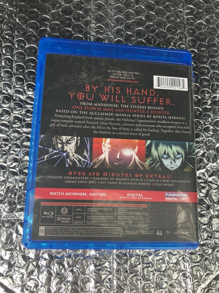 Hellsing Ultimate: Complete Collection 1-10-Complete Series (Blu-ray) | eBay