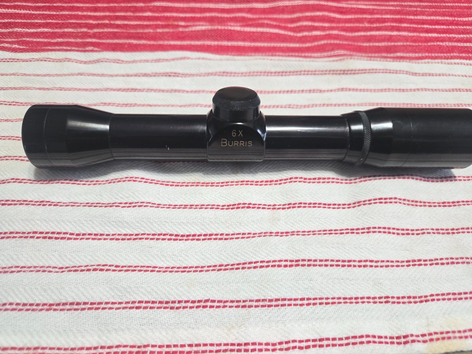Vintage Burris 6x Mini Rifle Scope fine duplex reticle - 1 inch main ...