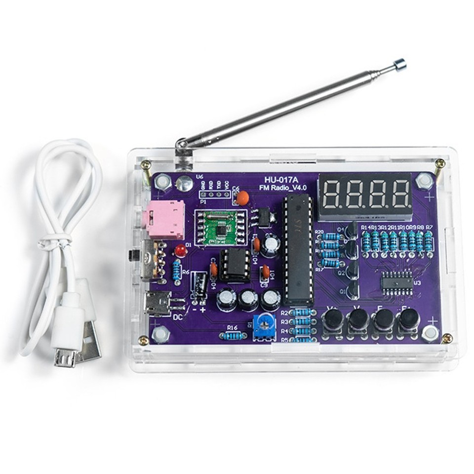 Build Your Own FM Radio Interactive DIY Electronics Experience 87108MHz ...
