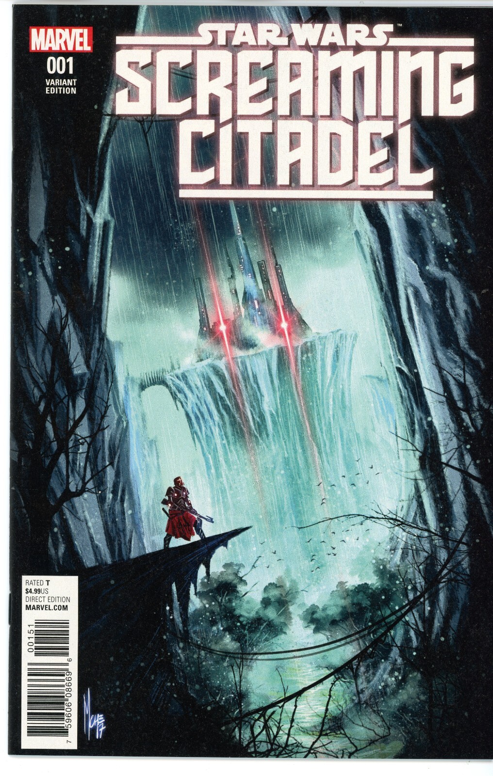 2017 July Marvel Star Wars Screaming Citadel #1 Rod Reis Cover Near ...