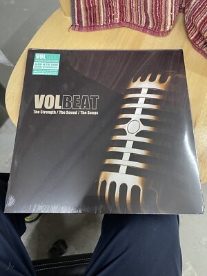 VOLBEAT~THE STRENGTH/THE SOUND/THE SONGS *SEALED* LP~GLOW IN THE DARK ...
