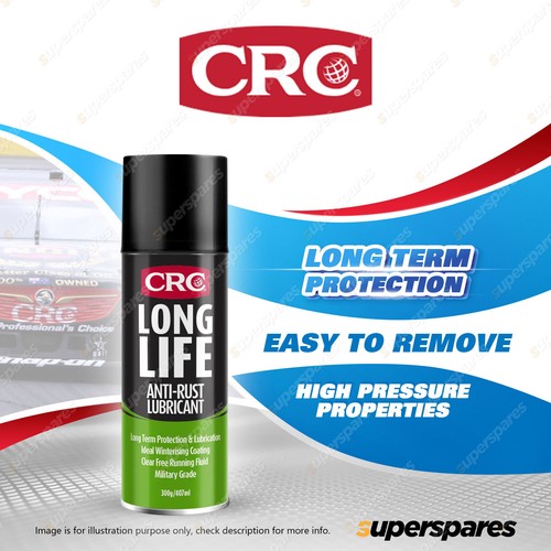 1 x CRC Brand Long Life Anti Rust Lubricant Protection 300g / 407ml ...