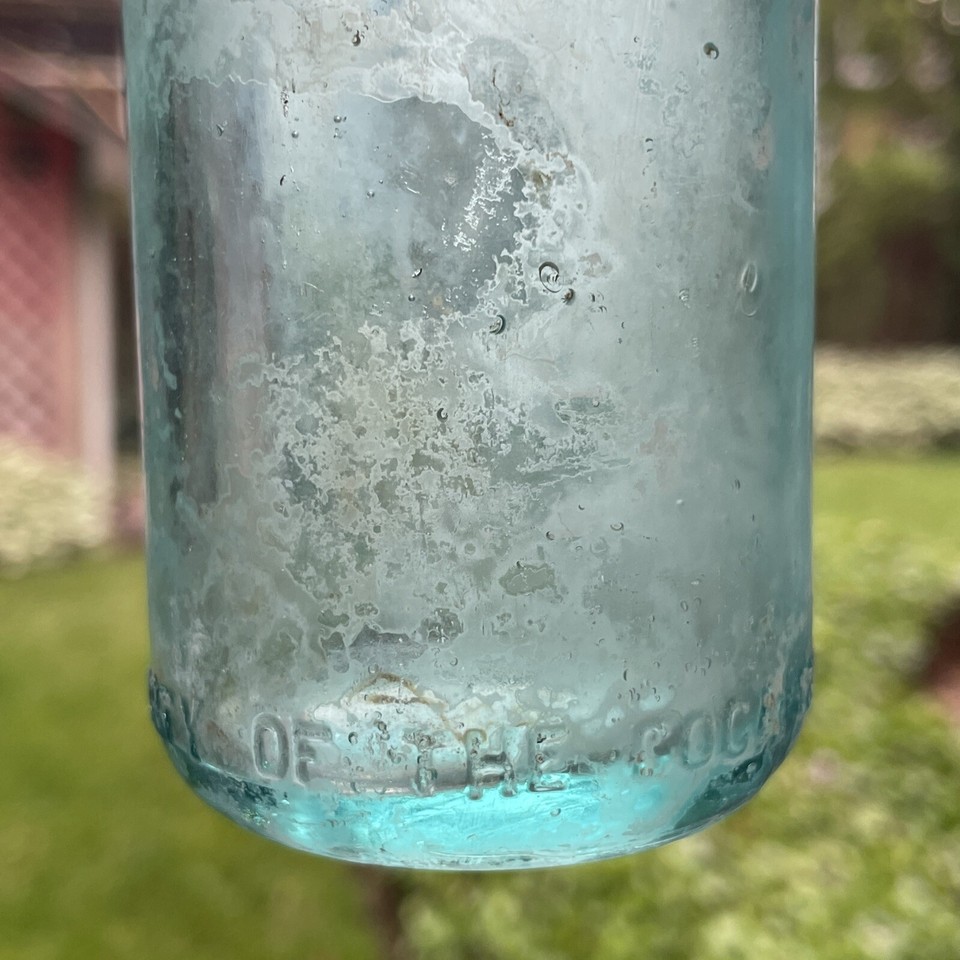 Coca-Cola Canada Aqua Blue Coke Bottle Antique c1900s Rare Bottom ...