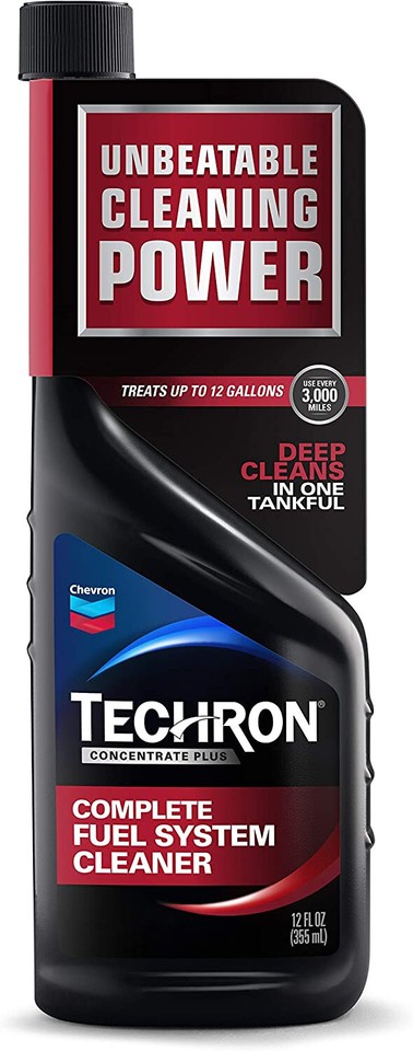 Chevron Techron Concentrate Plus Fuel System Cleaner Select Size 10,12 ...