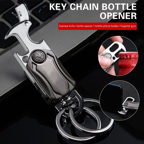 Multifunctional Keychain Corkscrew Heavy Duty Keychains Bottle Opener ...