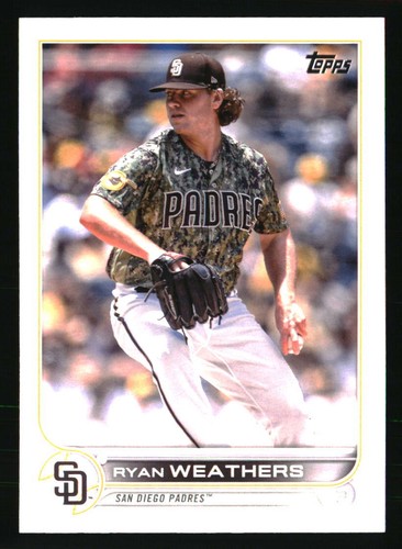 Ryan Weathers 2022 Topps #70 BASEBALL Card | eBay