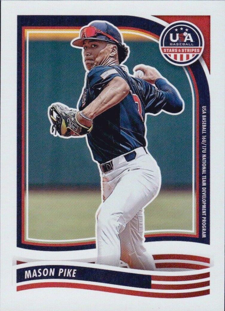 2024 Panini Stars and Stripes - Mason Pike #111 (RC) for sale online | eBay