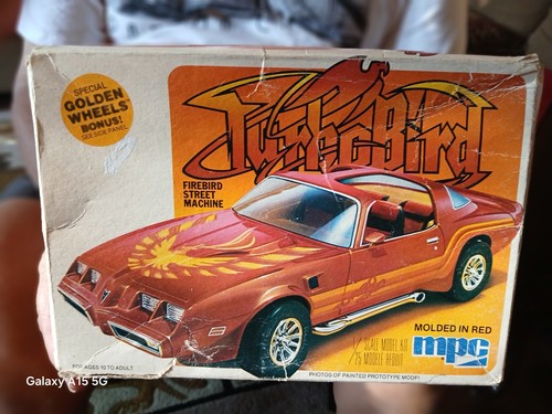 Unbuilt Vintage 1/25 " TURBOBIRD PONTIAC FIREBIRD STREET MACHINE " MPC ...
