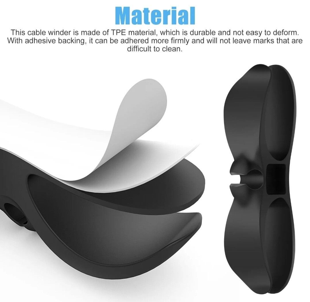 Silicone Cord Wrapper Organizer Clip Holder Cables Winder Kitchen ...