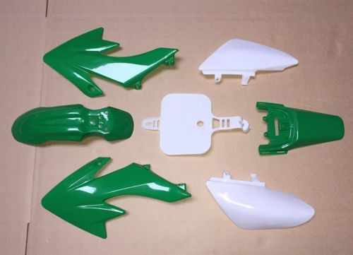 NEW Green Plastic Kit Honda CRF XR 50 SDG SSR Taotao Coolster Pit Bike ...