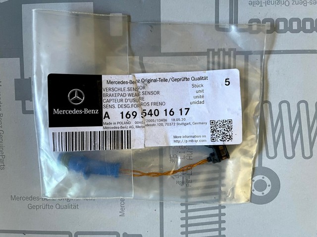Mercedes-Benz 1695401617 Genuine OEM Wear Indicator for sale online | eBay