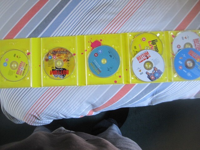 RARE - THE BIG BOTTOM BOX (DVD) 7 DISK BOXSET / LIVE, RIK MAYALL, ADE ...