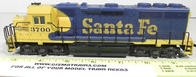 HO ENGINE LOCOMOTIVE SANTA FE #3700 ATLAS 7031 GP40 DIESEL | eBay Australia