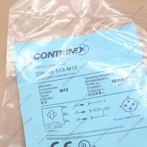 For CONTRINEX DW-AS-513-M12 New Induction Switch Sensor Fast Delivery ...