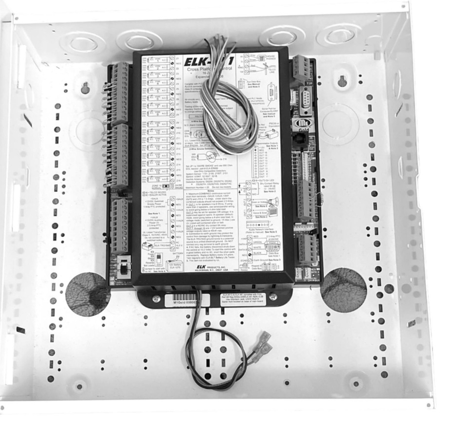 ELK M1GSYS4 M1 Gold Kit with Enclosure, "Ready to Install" Package New ...