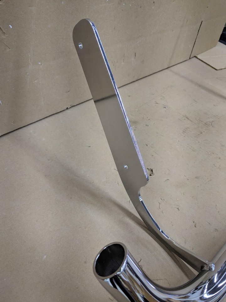 Harley-Davidson Freewheeler RG3 Rear Trunk Guard Bumper Chrome READ ...
