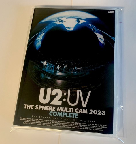 U2 The Sphere Multicam Complete 2023 Dvd | eBay