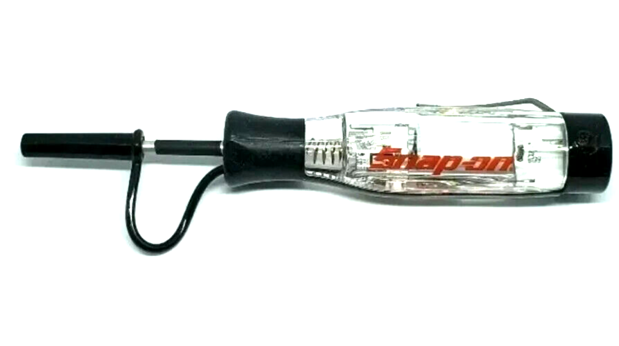 SNAP ON TOOLS USA CORD FREE Circuit Tester 3-24v DC, CLEAR handle ...
