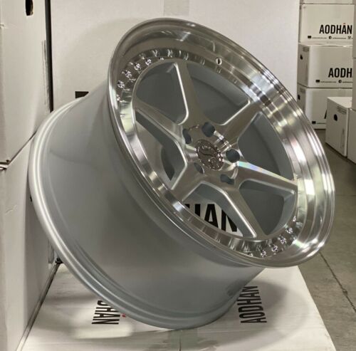 Aodhan DS09 Wheels 19x9.5 +22 5x114.3 Silver Machined Face 19 Inch Rims ...