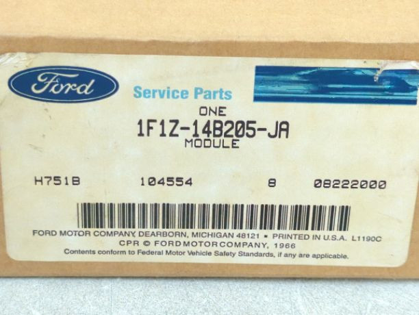 New OEM genuine Ford GEM Module 2001 Taurus Sable 1F1Z-14B205-JA 1F1T ...