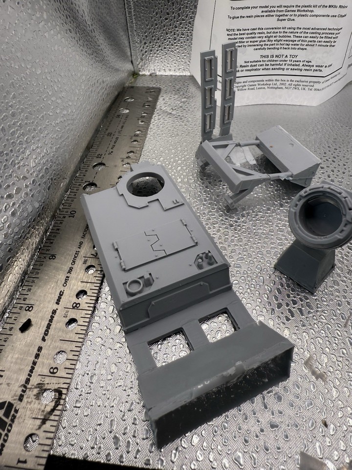 Forge World Sisters Of Battle Repressor Tank Conversion Kit OOP ...