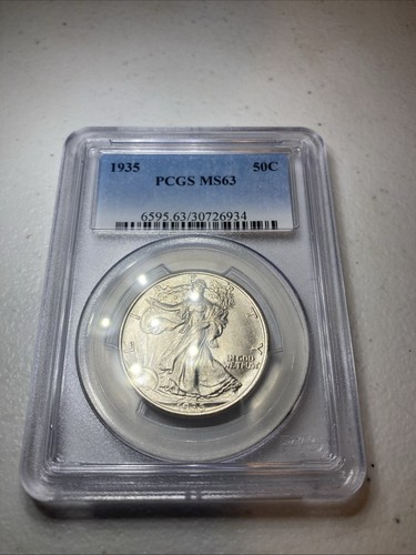 1935 PCGS Ms 63 Walker Half Dollar! | eBay