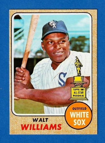 1968 Topps Baseball,Walt Williams,Chicago White Sox,#172,Outfield,$2.00 ...